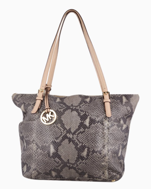 Bolsa Michael Kors Original Aria Python Tote Feminina